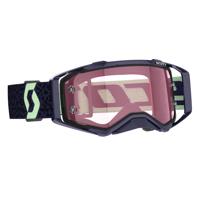 Motokrosové brýle Scott Prospect AMP fialovo-zeleno-růžové | Motozem.cz