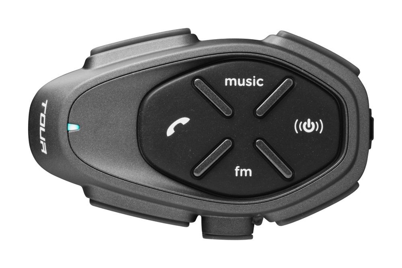 Bluetooth handsfree Interphone CellularLine TOUR HD Sigle pack | Motozem.cz