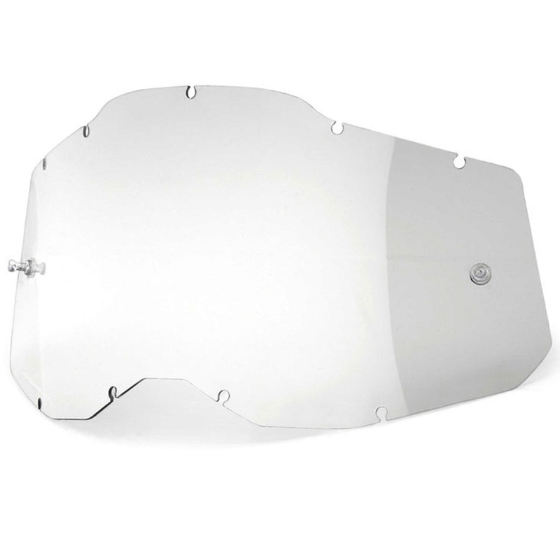 Plexi Q-TECH Racecraft 2/Accuri 2/Strata 2 čiré (Anti-fog) | Motozem.cz